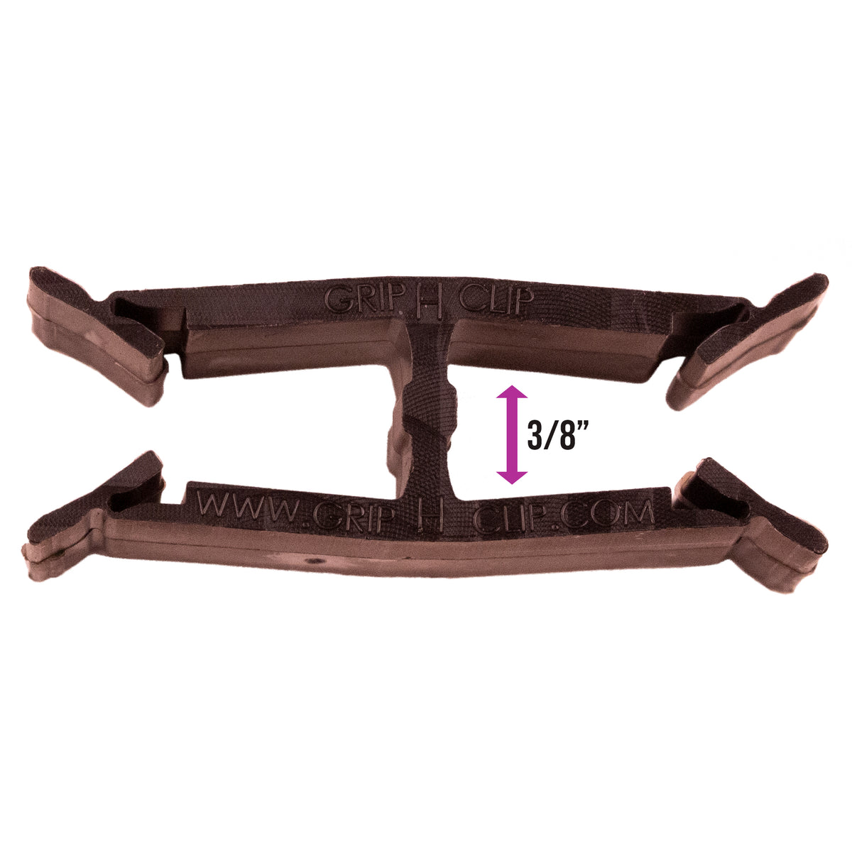 3/8" GripHClips - Plywood H Clips for Sheathing – Grip H Clip